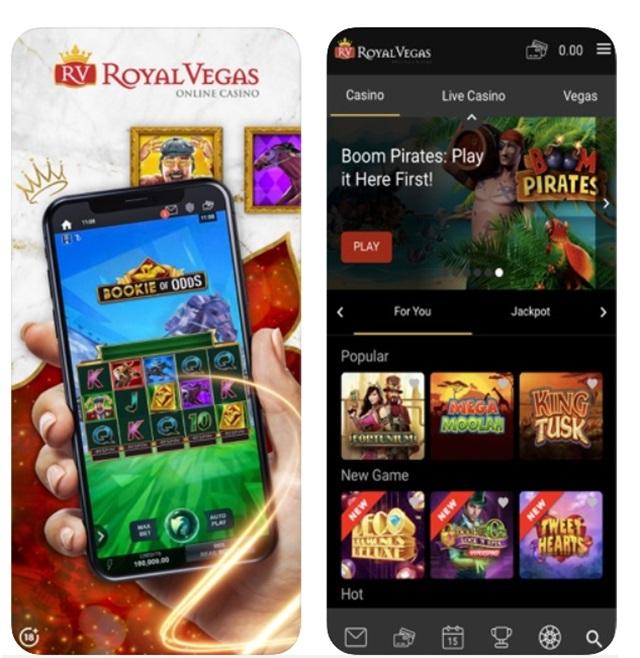 Royal Vegas Mobile App - To Play Slots In Ireland